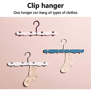 CHMHY 4 Pcs Portable Folding Travel Hangers,Outdoor Hangers, Travel Accessories Foldable Clothes Drying Rack for Travel,Folding Coat Hanger