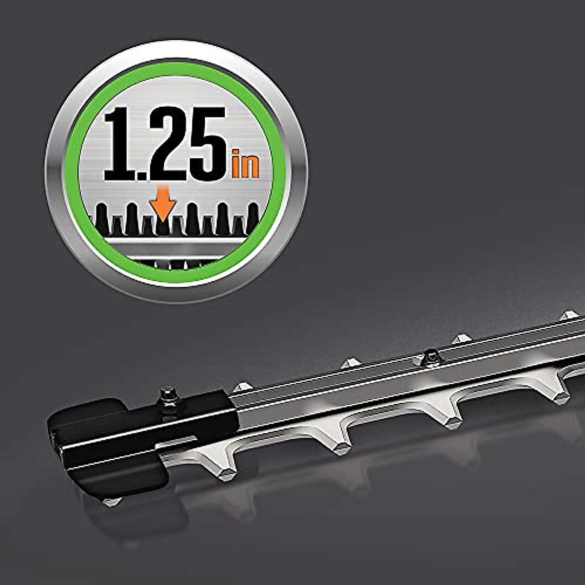 EGO Power+ HT2500 25" Cordless Electric Double Sided Hedge Trimmer with Rotating Handle - Battery and Charger Not Included, Black