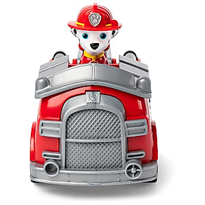 Paw Patrol, Marshall’s Fire Engine Vehicle with Collectible Figure, for Kids Aged 3 and Up
