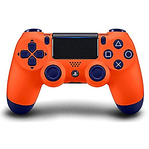 DualShock 4 Wireless Controller for PlayStation 4 - Sunset Orange (Renewed)