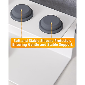 chorten nyima Storage Holder for Dyson Airwrap, 8-Holes Countertop Dyson Airwrap Organizer Wall Mount for Dyson Airwrap Attachments White, Dyson Airwrap Holder