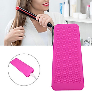 Silicone Hair Straightener Heat Resistant Cover Hair Hair Curler Heat For Hair Straightener Hair Curler Hair Perms, Relaxers & Texturizers Hair Curler