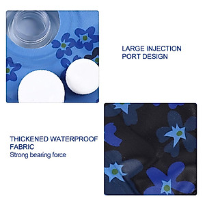 Cooling Mat, Cool Pillow Ice Pillow, Water Filling Ice Pillow Chair Pad, Multifunctional Children Adult Waterproof Ice Pillow Water Seat Cushion Baby, Children, Student, Office, Car, Travel(#1)