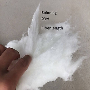 WODOFULHY Ceramic Fiber Cotton, Suitable for Filling kiln Thermal Insulation Cotton Sealing Thermal Insulation Machinery Equipment (2.2pounds, High Aluminum Spinneret Cotton (2282℉))