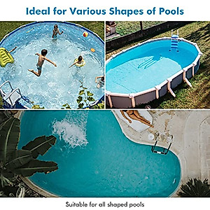 Hydrus Robotic Cordless Pool Vacuum Cleaner for Above Ground Pools with Powerful Dual Brushless Motors,90 Mins Runtime, Self-Parking,Automatic Robot Cleaners for Inground Flat Pools up to 50 Ft