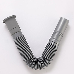 OSALADI Kitchen Sinks Hose Sink Drain Kit Sink Drain Tail Kitchen Drain Kitchen Sink Drain Sink Extension Kitchen and Bath Fixtures Pp Gasket Drain Kitchen+sink