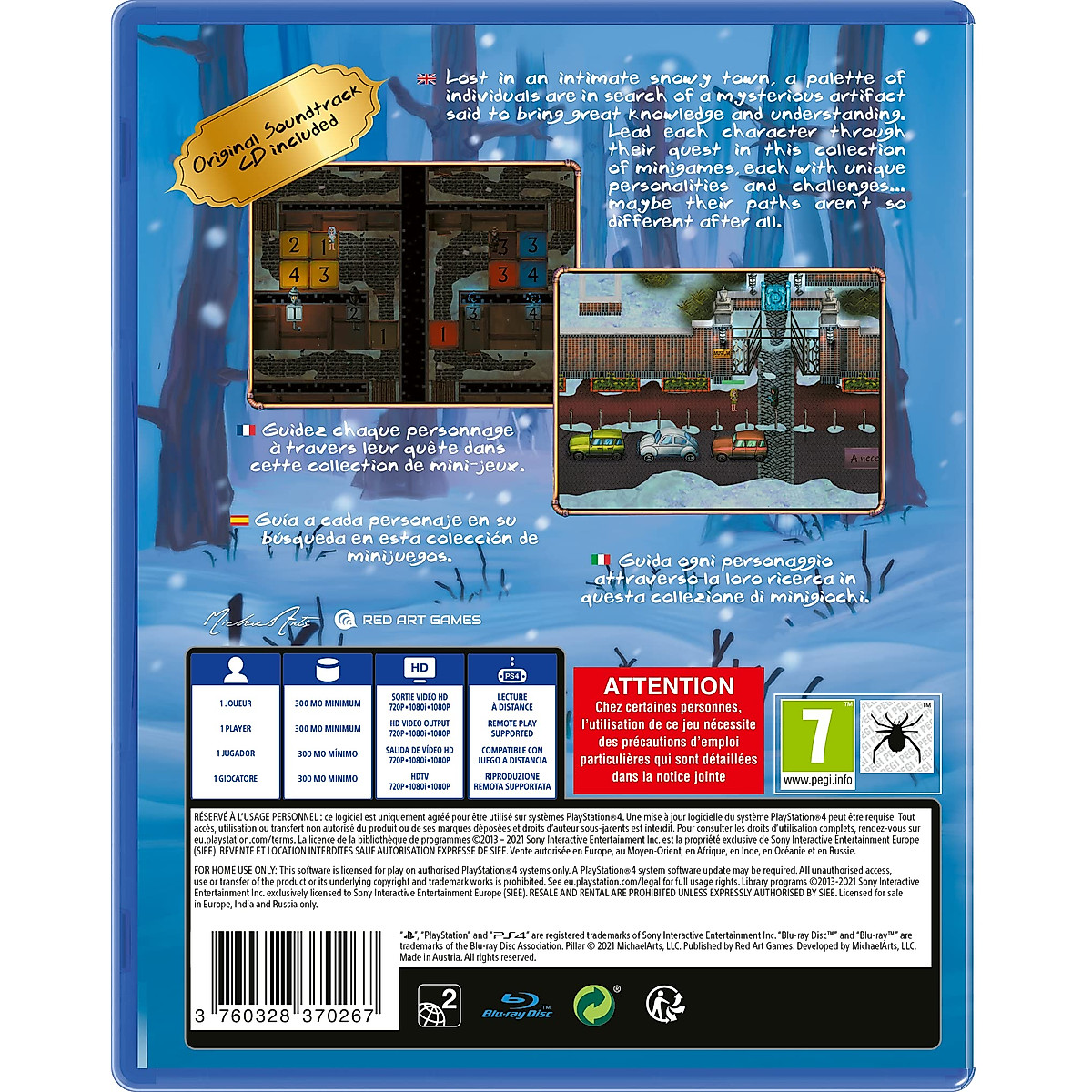 PILLAR PlayStation 4 PS4 [RED ART GAMES]