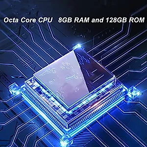 WEYI 4G Calling Tablet, US Plug 100-240V 8GB RAM 128GB ROM 10 Inch Tablet for Study for Android11 (US Plug)