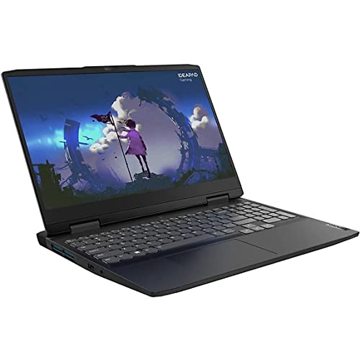 Lenovo IdeaPad Gaming 3 Laptop 2022 Newest, NVIDIA GeForce RTX 3050 Ti, AMD Ryzen 5 6600H (Beat i5-12490F), 16GB DDR5 RAM, 1TB SSD, 15.6" FHD Display, Windows 11 Home, Bundle with JAWFOAL