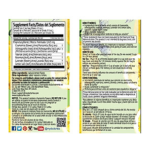 Dr. Tea Good Night Tea with Chamomile - Lemon Flavor - 20 Tea Bags