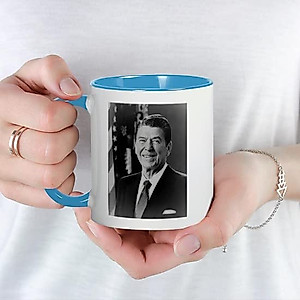 CafePress Ronald Reagan 40Th President Mug Ceramic Coffee Mug, Tea Cup 11 oz