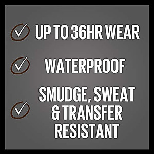 Maybelline TattooStudio Waterproof Eyebrow Pencil, Sharpenable, Longwear, Long Lasting Eyebrow Pencil, Defined Brows, Pigment Brow Pencil, Soft Brown, 1 Count