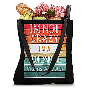 Funny Appreciaton Item For A Claims-adjuster Tote Bag