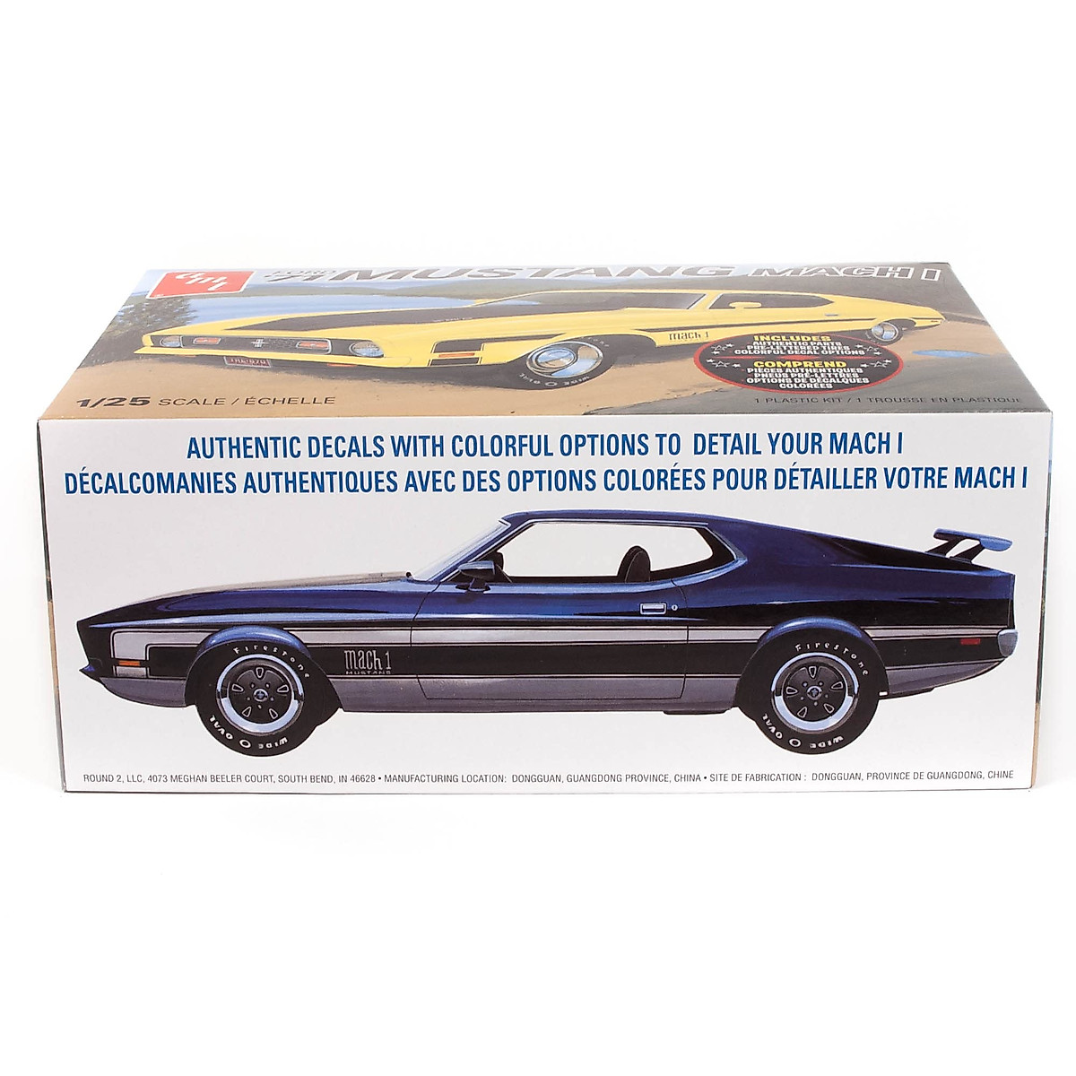 AMT 1971 Ford Mustang Mach I 1:25 Scale Model Kit