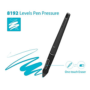 HUION PW507 Battery-Free Stylus for Huion Kamvas PRO 12, Kamvas PRO 13,Kamvas Pro 16, Kamvas 16 and Kamvas 20 Graphics Drawing Monitor
