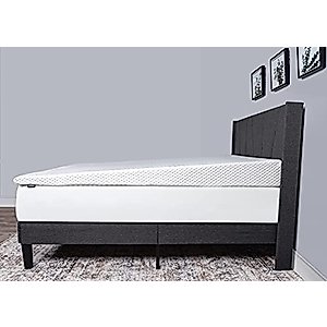 Milliard Bed Wedge Mattress Topper with Memory Foam Top, Incline Mattress Elevator Base, 7.5 Inch with Washable Cover (Queen)