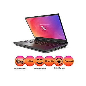 MAINGEAR Vector Pro 2 (2022) 15.6 inch RTX 3070 Ti Gaming Laptop, AMD Ryzen 9 6900HX Processor, NVIDIA GeForce RTX 3070 Ti 8GB GPU, 15.6 inch 165Hz QHD Display, 32GB DDR5 RAM, 1TB NVMe SSD, Win 11 Pro