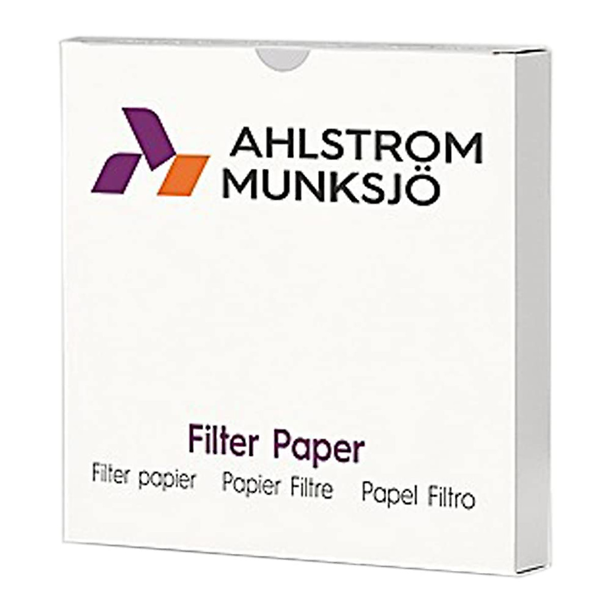 Ahlstrom 6100-0750 Qualitative Filter Paper, 7.5cm Diameter, 1.5 Micron, Slow Flow, Grade 610 (Pack of 100)