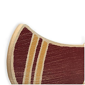 Open Road Brands Bear Cubs in Canoe Wood Wall Decor- Large Canoe Wall Art for Lake House, Cabin or Man Cave