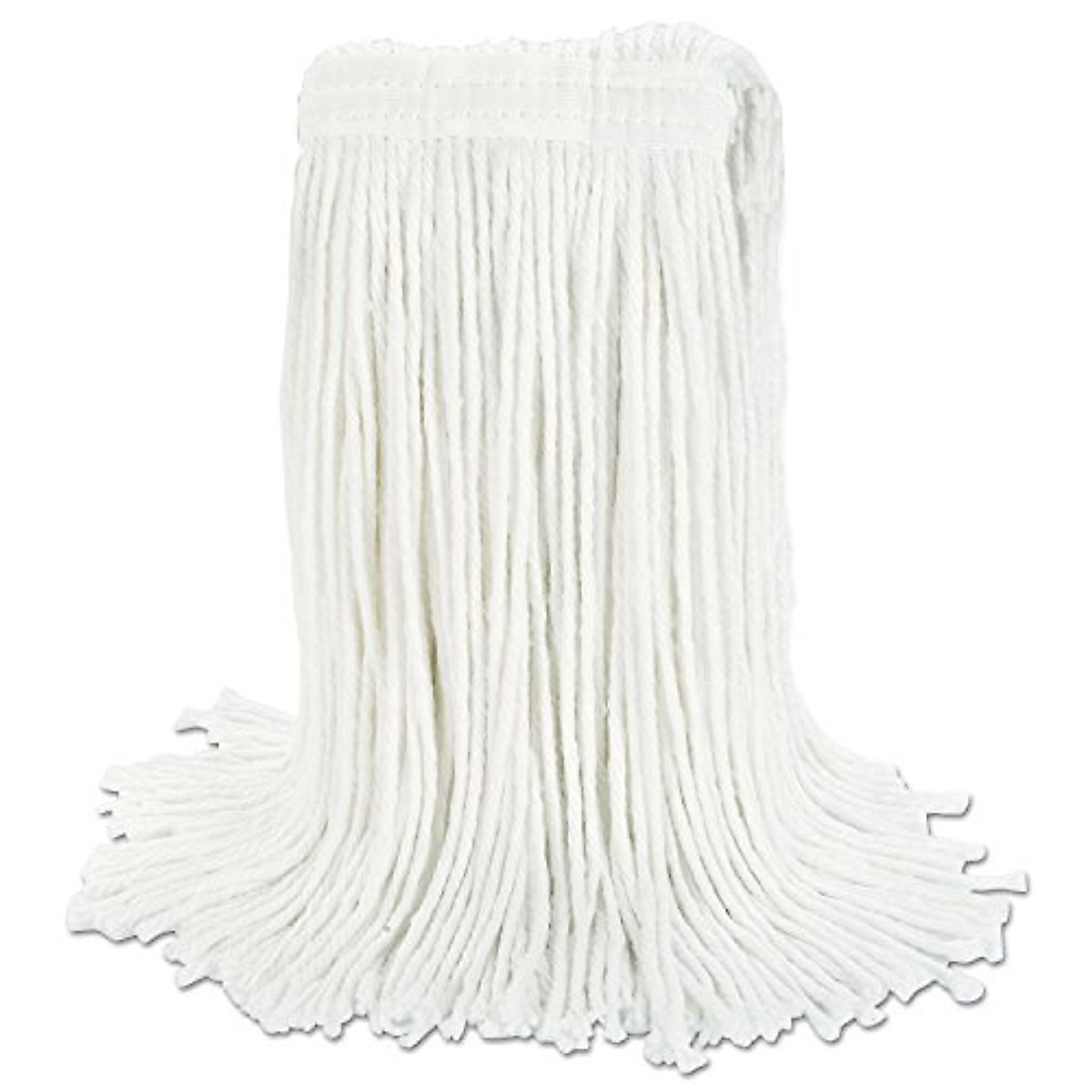 Boardwalk 2024Rea Cut-End Wet Mop Head Rayon No. 24 White