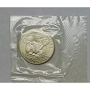 1971 S Eisenhower IKE 40% Silver Dollar Uncirculated in Blue Package