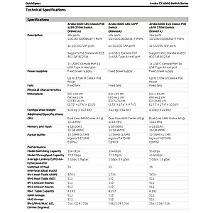 HPE Aruba 6000 24G Class4 PoE 4SFP 370W Switch (R8N87A)