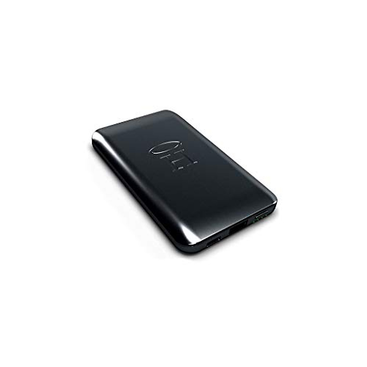 HALO Pocket Power 6000 Portable Charger Power Bank for Phone - High-Speed TSA Approved 6000mAh Battery Pack - Standard USB Output and Micro USB Cable, Lightning Cable, and USB Type C Cable - Black