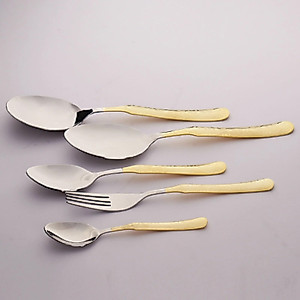 BSL Gold Plated Cutlery Set