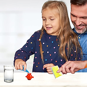 ArtCreativity Make Your Own Bouncy Ball Kit, Set of 12 Individual Kits, DIY Arts & Crafts for Kids, Each One Makes 2 Bouncing Balls, Science Project for Boys & Girls, Educational Toys, Party Favors