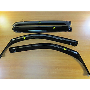 2011-2019 Dodge Ram 1500 DT Side Window Air Deflectors New Mopar OEM