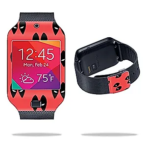 MightySkins Skin Compatible with Samsung Galaxy Gear 2 Neo Smart Watch Cover Skins Sticker Watch Dead Eyes Pool