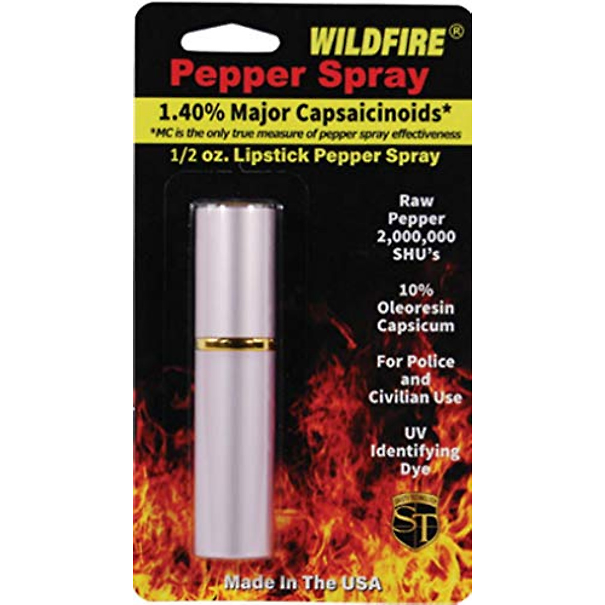 WildFire 1.4% MC Lipstick Pepper Spray Pink
