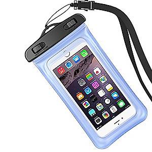 Floating Waterproof Pouch for Samsung Galaxy Note 20 Ultra S20 S21 S22 S23 Ultra S21+ S20 Plus S21 FE Note 10 Plus Lite 9 S10 Plus A53 5G, A13 5G, A52 5G, A42 5G Underwater Phone Case Dry Bag Black