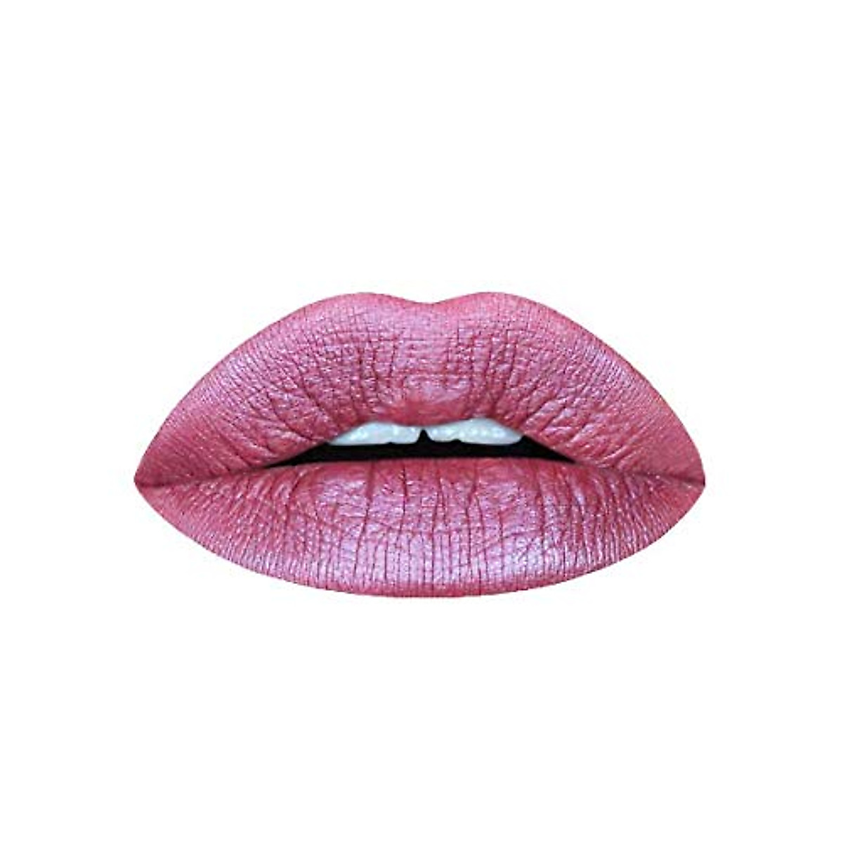 Aromi Sugared Mauve Metallic Liquid Lipstick, Purple Pink Lip Color with Shimmery Finish, Raspberry Mulberry Lipstick, Long-Lasting, Smudge Proof (Sugared Mauve)