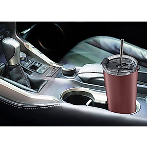 Fancyfams She Believed She Could So She Did, 22 oz Stainless Steel Tumbler, Congratulations Gifts, College Graduation Gifts for Her, Encouraging Gifts for Women (22oz - Rose Gold)