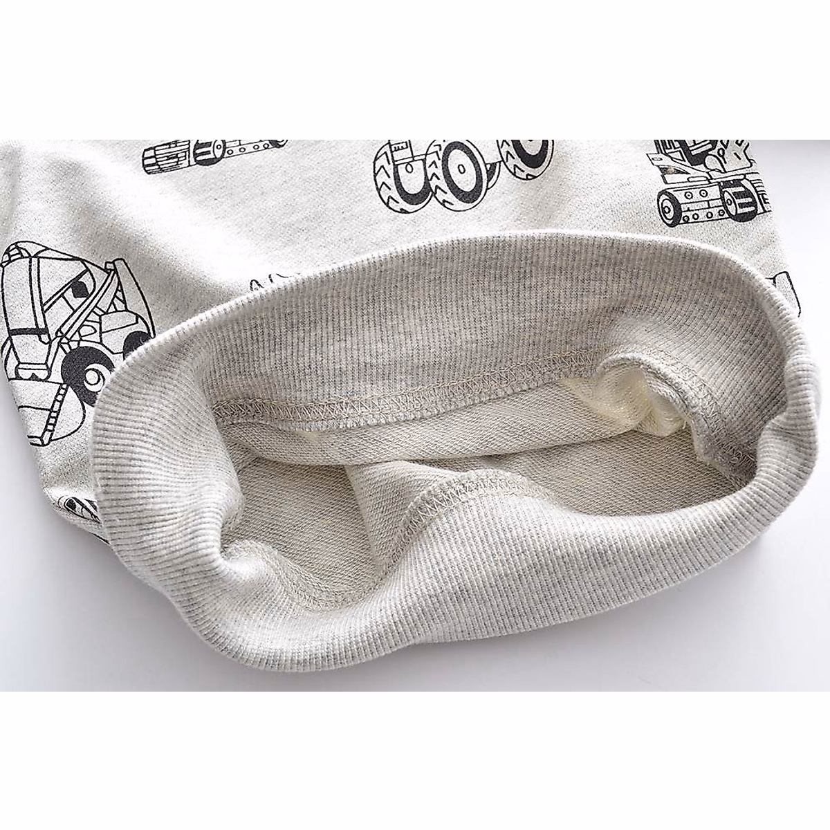 Little Boys Excavator Sweatshirts Toddler Boy Long Sleeve Cartoon Sport Pullover 1 2 T