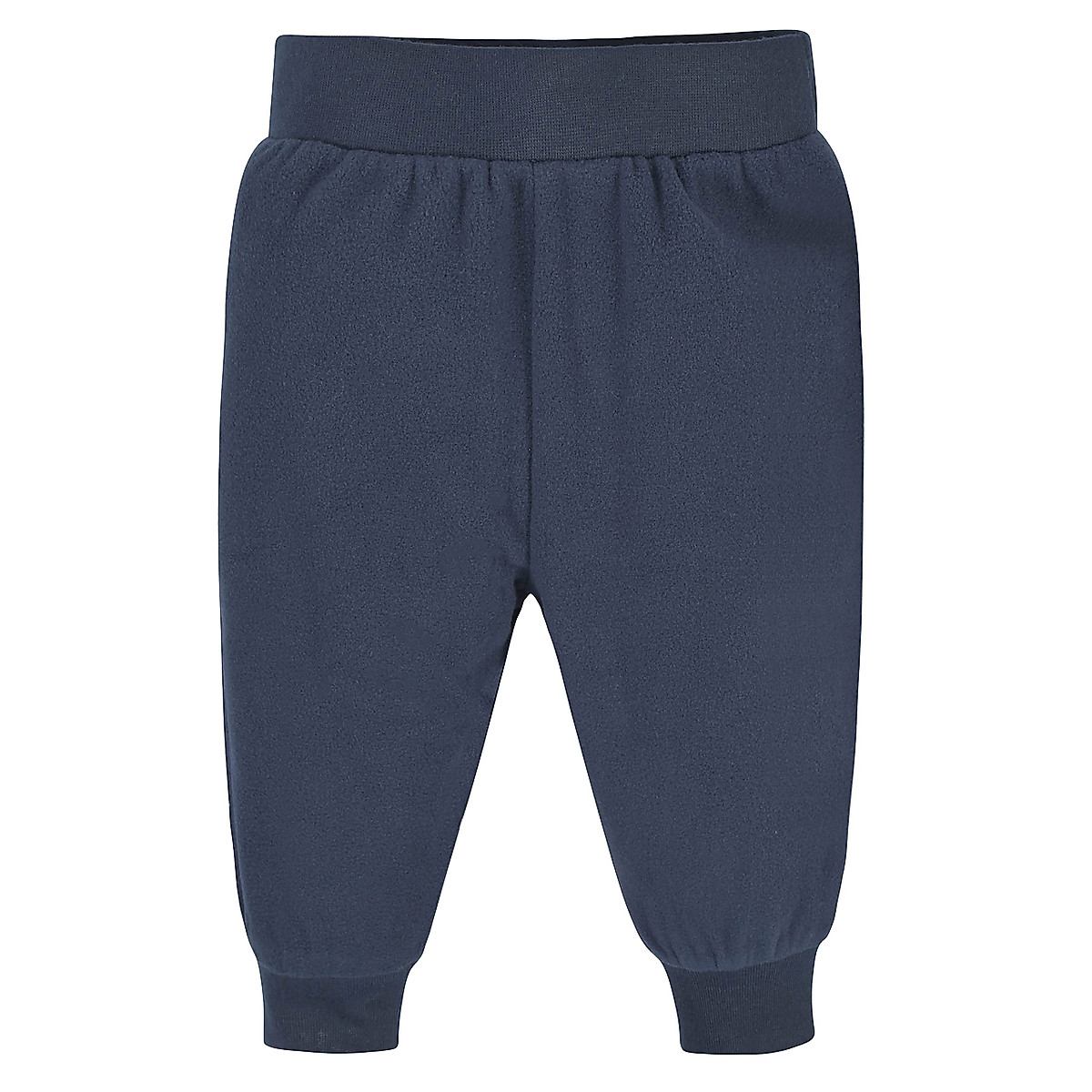 Gerber Baby Boys' 4-Pack Microfleece Pants, Navy/Gray, 3-6 Months