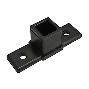 80/20 Inc., 9240, Quick Frame 90 Degree Straight Base Connector, Black Nylon (10 Pack)