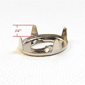 N.W. Tarp & Canvas DOT Brand Twist Lock Fastener, Regular Height w/ #6 1/2 inches Mounting Screws, 10 of Each Piece