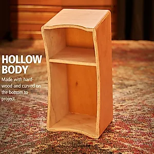 Meinl Bongo Cajon Box Drum - NOT MADE IN CHINA - Super Natural Finish Playing Surface and Hardwood Body, 2-YEAR WARRANTY (BCA1SNT-M)