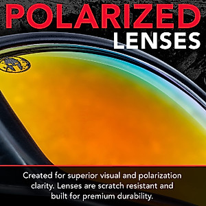 Franklin Sports 90544S75 Spartan Sunglasses 1417 Gry/RD, Gray/Red, One Size