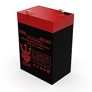 Exit Sign Battery 6V 4.5Ah Backup by Neptune - 2 Pack