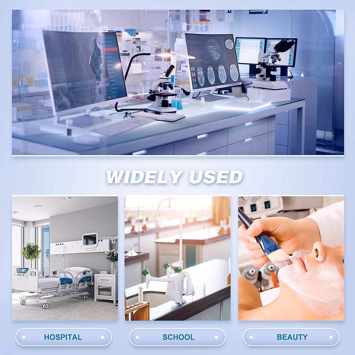 Mxmoonant Centrifuge Machine, 15mlX6 Lab Benchtop PRP Centrifuges, 4000RPM Electric Desktop Centrifuge with LCD Digital Display, Time & Speed Control 110V White