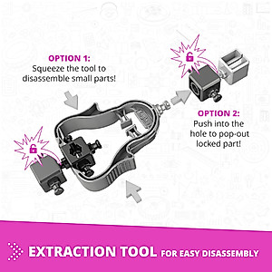 Engino- STEM Girls Building Toys, 25 Model Set, Educational Toys for Ages 6+, Construction Toys, Gifts for Girls, STEM Projects