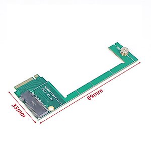 JMT M.2 Modified Board 2230 to 2280mm NVME MKey Modification PCB Circuit Board Compatible with ROG Ally Handheld Game Console (4layer Pcie4 Long)