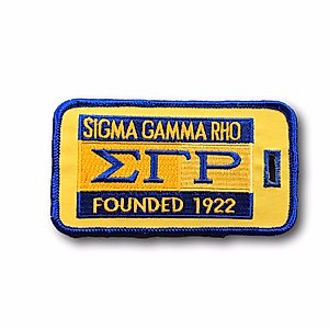 Sigma Gamma Rho Sorority Founders Embroidery Id/luggage Tag