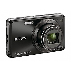 Sony Cyber-shot DSC-W290 12.1 MP Digital Camera with 5x Optical Zoom and Super Steady Shot Image Stabilization (Black) (Discontinued by Manufacturer)