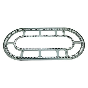 Rotating Food Turntable 3.28ft Adjustable Dining Table 360° Manual Swivel Food Serving Train Dining Table Turntable for Dining Room Party