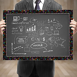 49 Feet Bulletin Board Borders School Themed Decorative Stickers Confetti Teaching Press Border for School Classroom Display Decoration (Color 3)