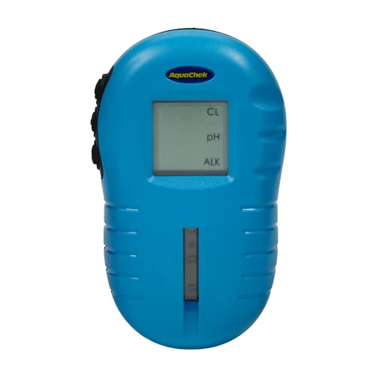 AquaChek TruTest Digital Test Strip Reader For Pool and Spa Water Testing - Tests for Free Chlorine, Free Bromine, pH, and Total Alkalinity - Quick & Accurate Results Includes 25 TruTest Strips (Blue)